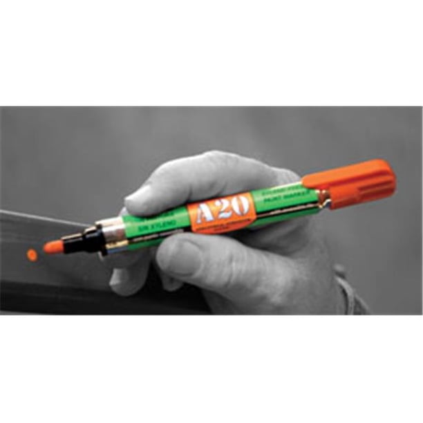 U-Mark 10701 Black Paint Marker with Reversible Tip - Walmart.com ...