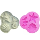 Small Sea Life Silicone Mold | 1 Inch Design - Walmart.com