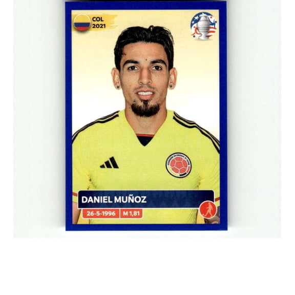 2024 Panini CONMEBOL Copa America Blue #COL10 Daniel Munoz Colombia ...