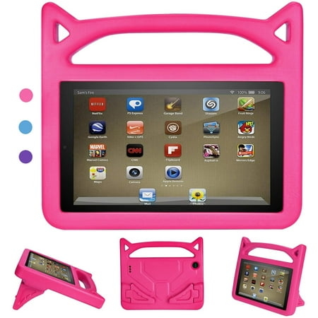 Tablet Case,Light Weight Shock Proof Handle Kid Proof Cover Kids Case ...