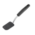 Qiilu Silicone Small Size Turner Spatula with Stainless Steel Handle ...