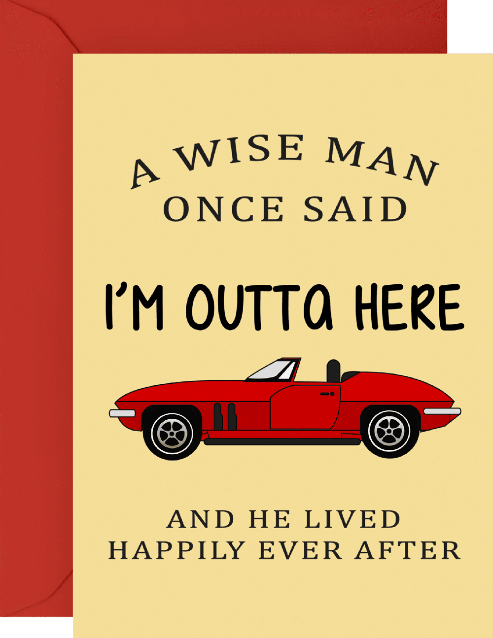 Funny Coworker Leaving Card Retirement Card For Men A Wise Man