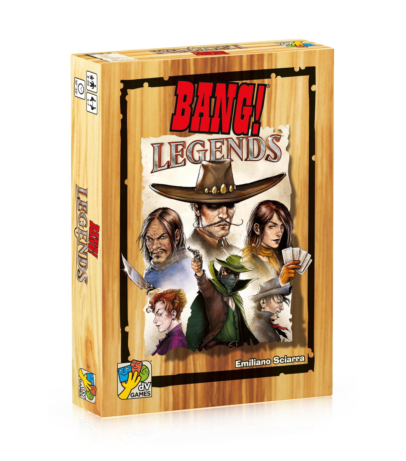 Juego de estrategia DV Games Bang Legends con 16 personajes legendarios ...