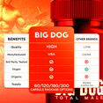 Big Dog Advanced Formula Pills All Natural Vitamum Supplement 60 ...