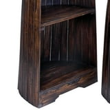 DecMode Brown Wood Boat Display Shelf, 9-Tier Shelving Unit, 3-Pieces ...