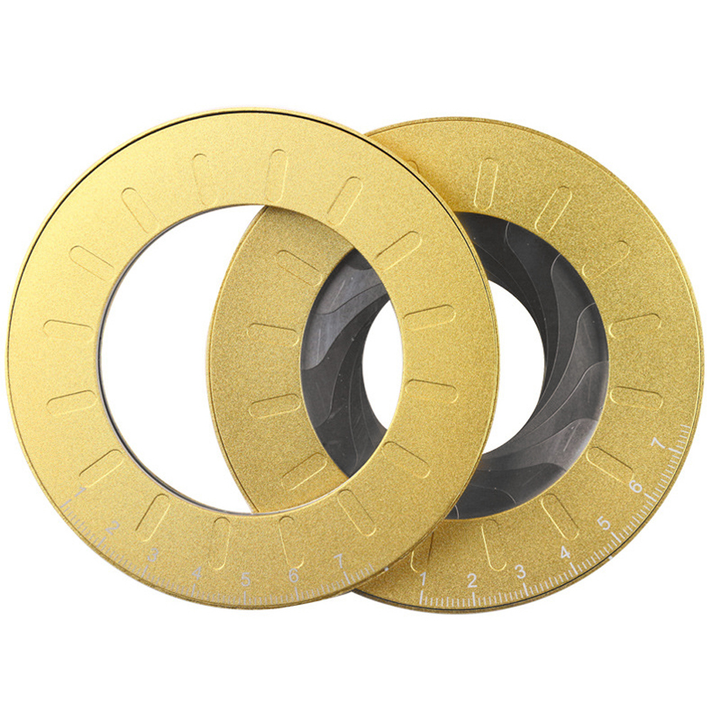 Round Circle Tool Adjustable Measurement Drawing Tools Stainless Steel ...