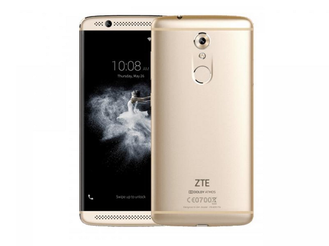 ZTE Axon 7 mini, Fully Unlocked | Gold, 32 GB, 5.2 in Screen | Grade B+ ...