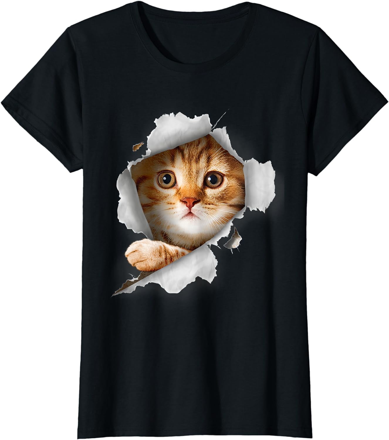 Cat, Cat Art, Kitten Lover, Cute Cat, Cat Owner, Funny Cat T-Shirt ...