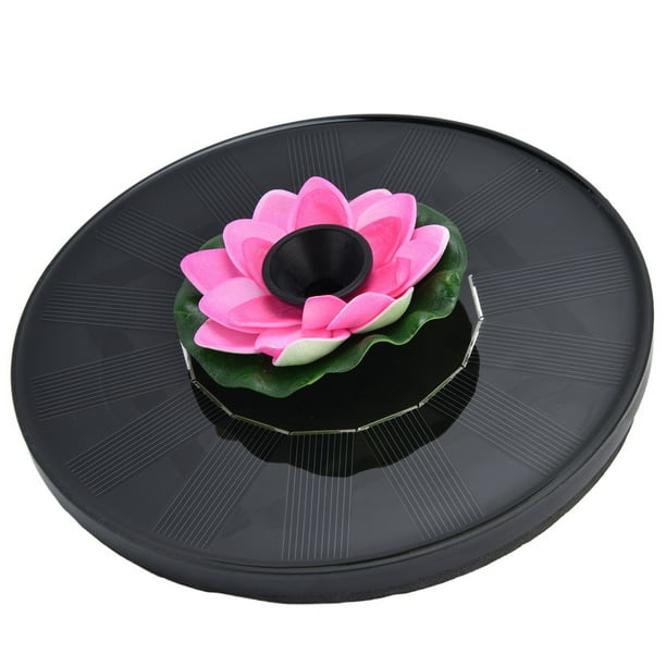 Lotus Solar Fountain Water Pump Floating Mini Solar Powered Water ...
