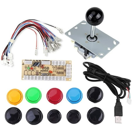 Arcade Gaming Kits Arcade Gaming DIY Parts 10 DIY Arcade Game Buttons 1 ...