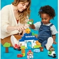 MEGA BLOKS Fisher-Price Toddler Building Blocks Green Town - Walmart.com