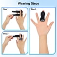SupreGear Pinky Finger Support Brace, Adjustable Stabilizer, Comfort ...