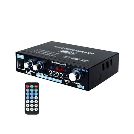 Ustyle Power Amplifier Home V5.0 AMP Surround Audio Remote Control HiFi ...