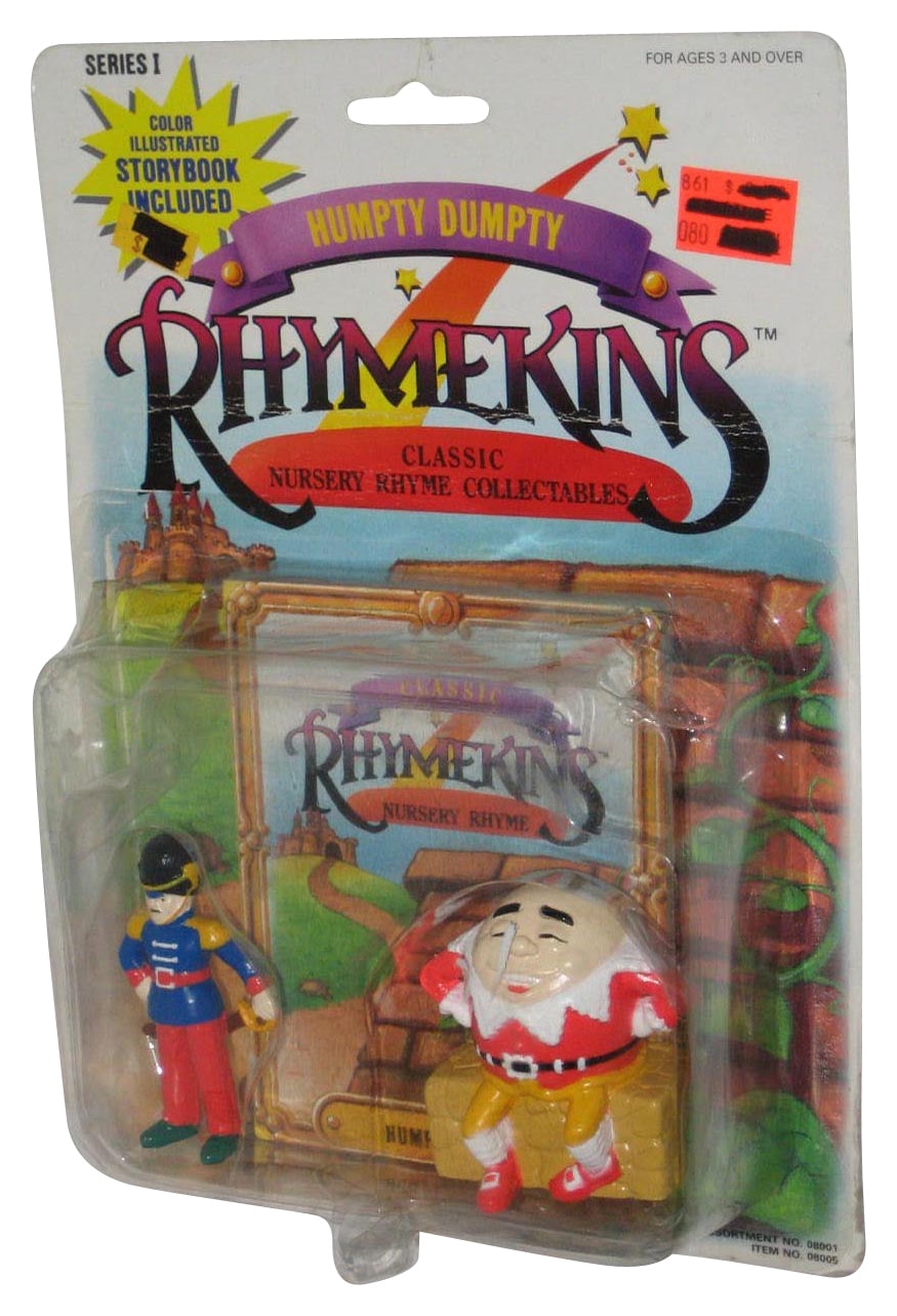 Rhymekins Classic Nursery Rhime (1988) Humpty Dumpty Figure Set 2-Pack ...