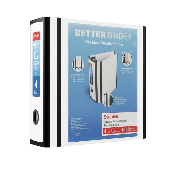 4 Inch Binder