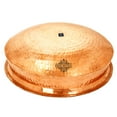 Indian Art Villa Copper Lagan Handi with Tin Lining, Hammered Cookware ...