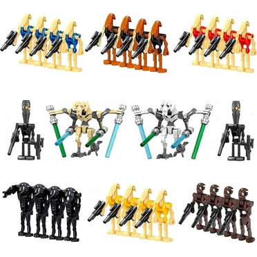Toysvill Battle Robots Building Block Set, 35 PCS Military Droid ...
