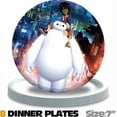 Baymax BigHero Party Supplies Set Decor Movie Decorations Banner Plates ...