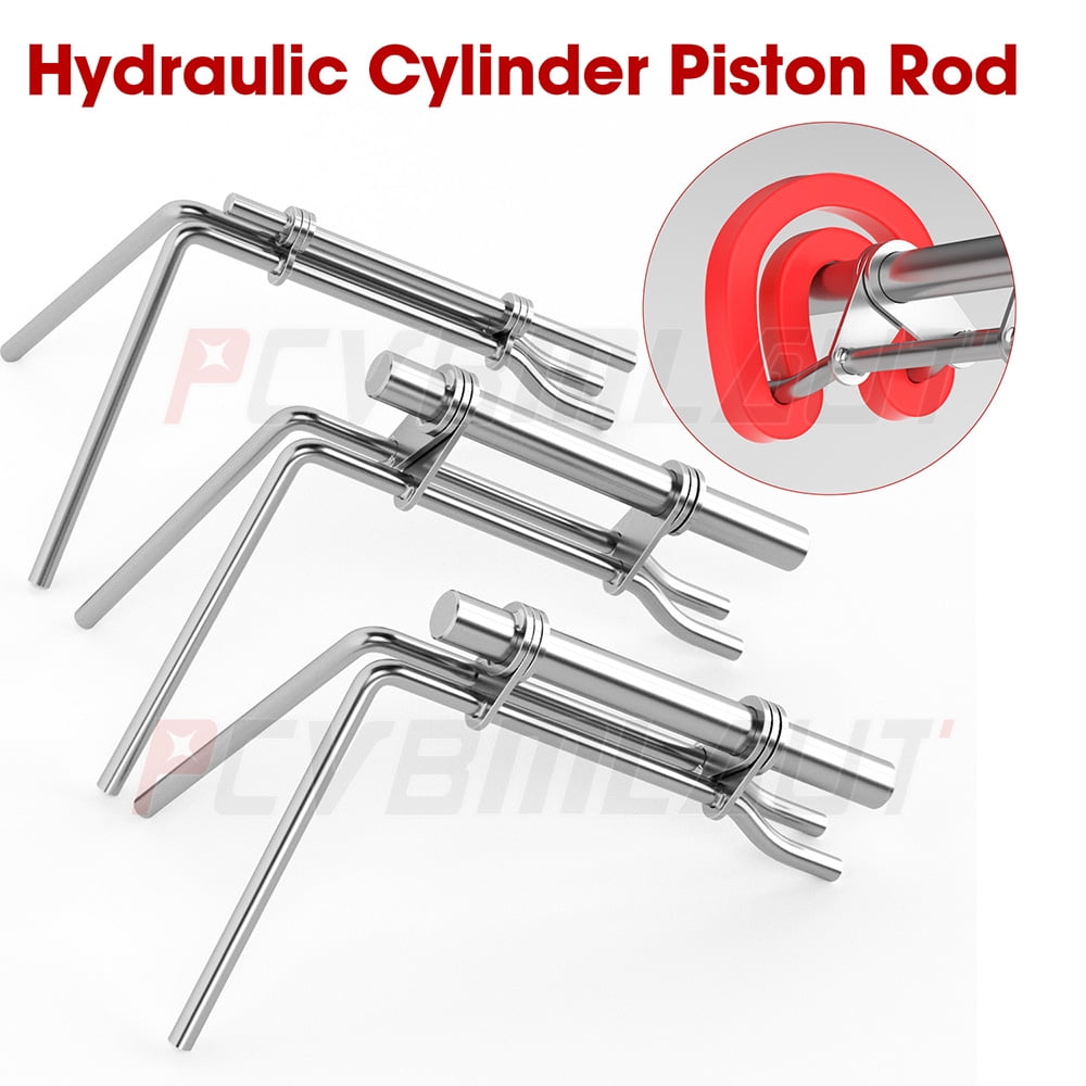 3 x Universal Hydraulic Cylinder Piston Rod Seal U-cup Installation ...