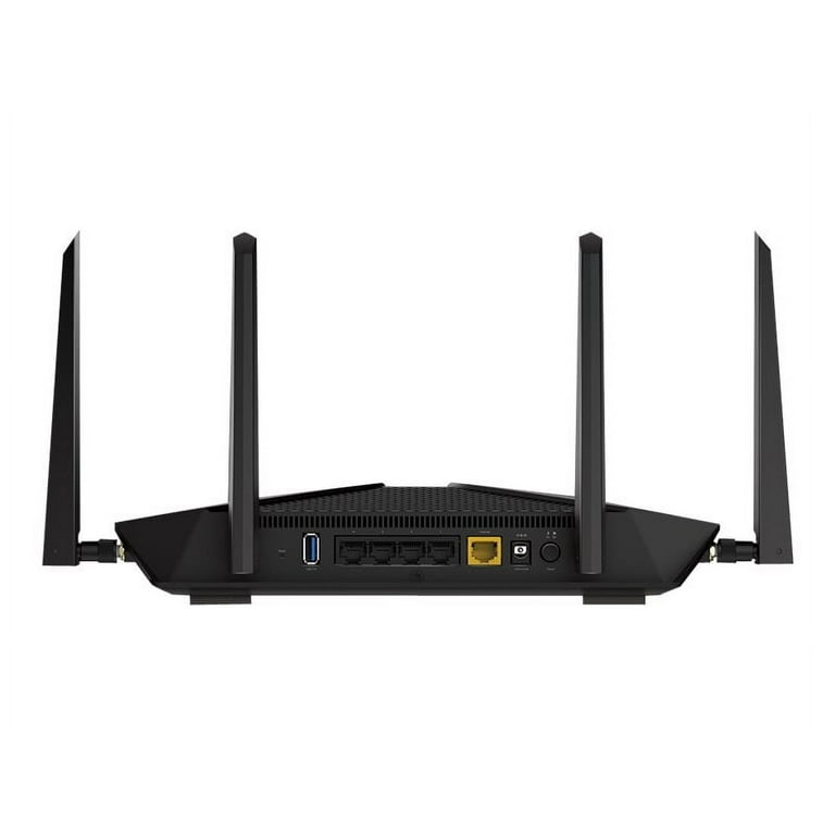NETGEAR Nighthawk AX6 Dual Band Home WiFi Gaming Router, 6 NETGEAR Nighthawk AX6 Dual Band Home WiFi Gaming Router, 6