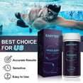 EASYTEST, 7-Way Pool Test Strips, 150 Strips, Water Chemical Testing ...