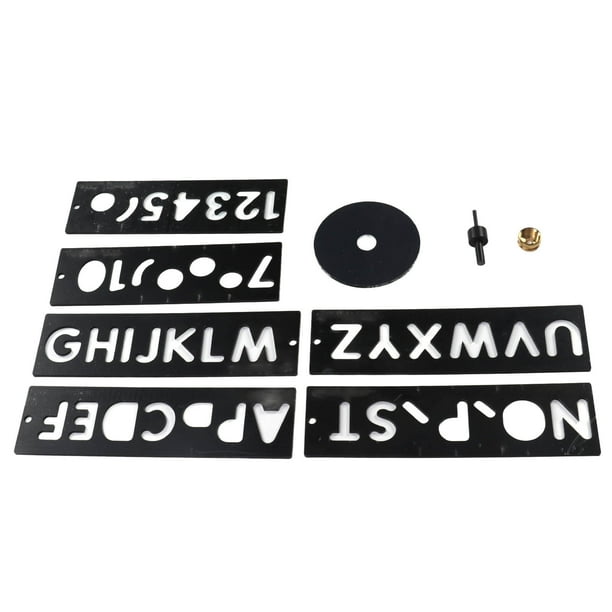 Sign Making Kit, Letters And Numbers Template Complete Kit For Plan ...