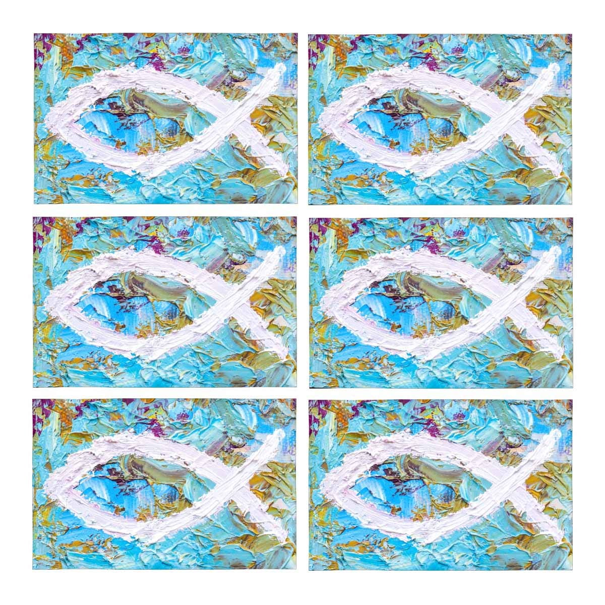 Colorful Christian Fish