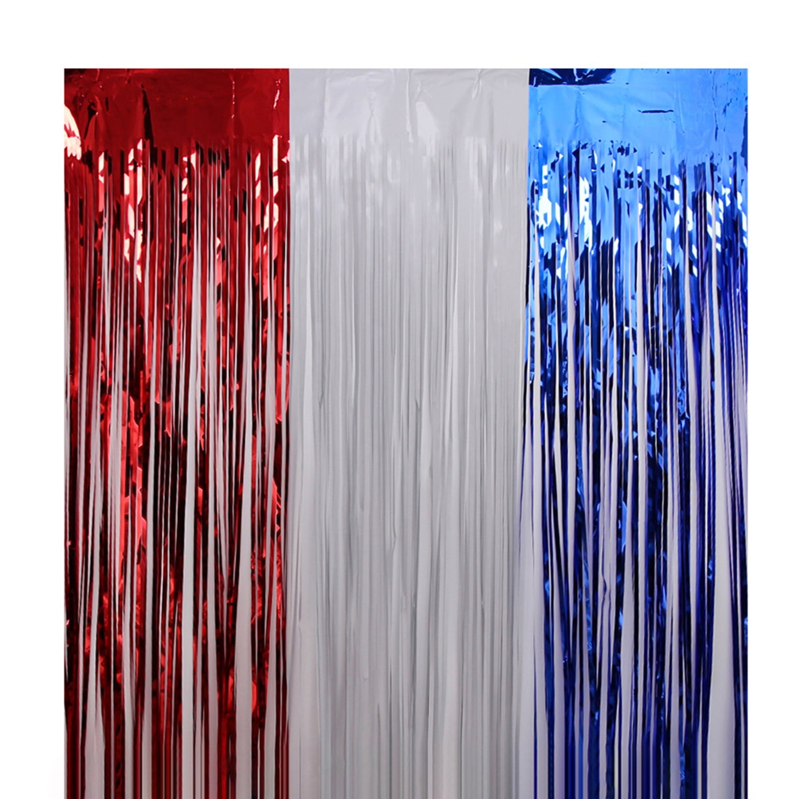Self-Adhesive Shining American Independence Day Door Curtain ...