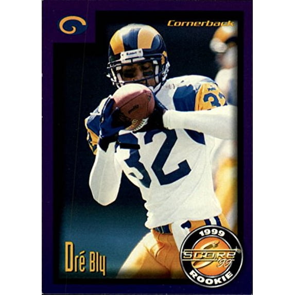 1999 Score Supplemental #S58 Dre Bly RC - Walmart.com