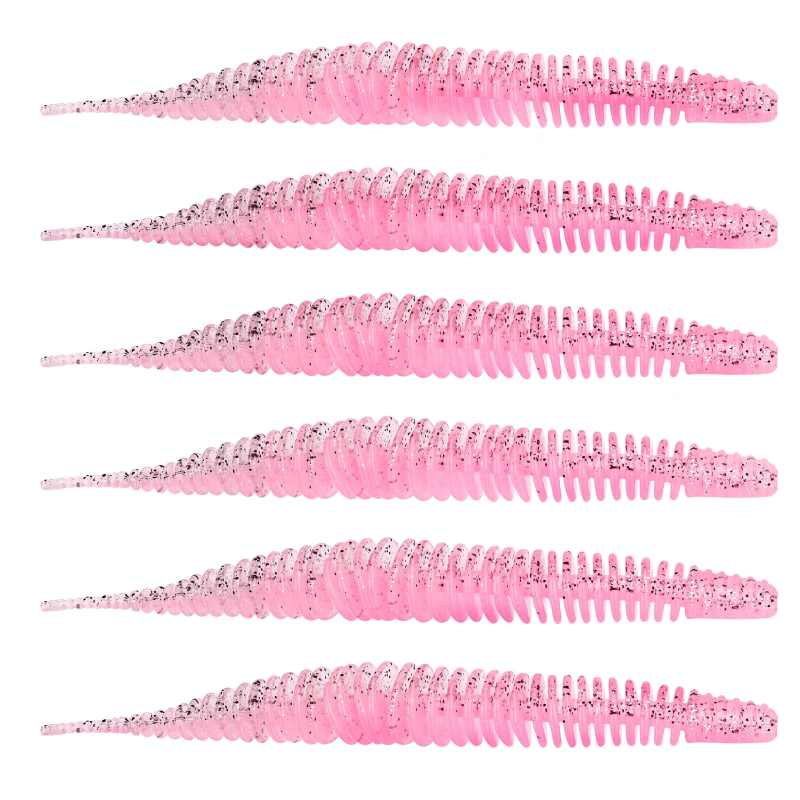 THKFISH Soft Plastic Fishing Lures Plastic Worms for Fishing Lures for ...