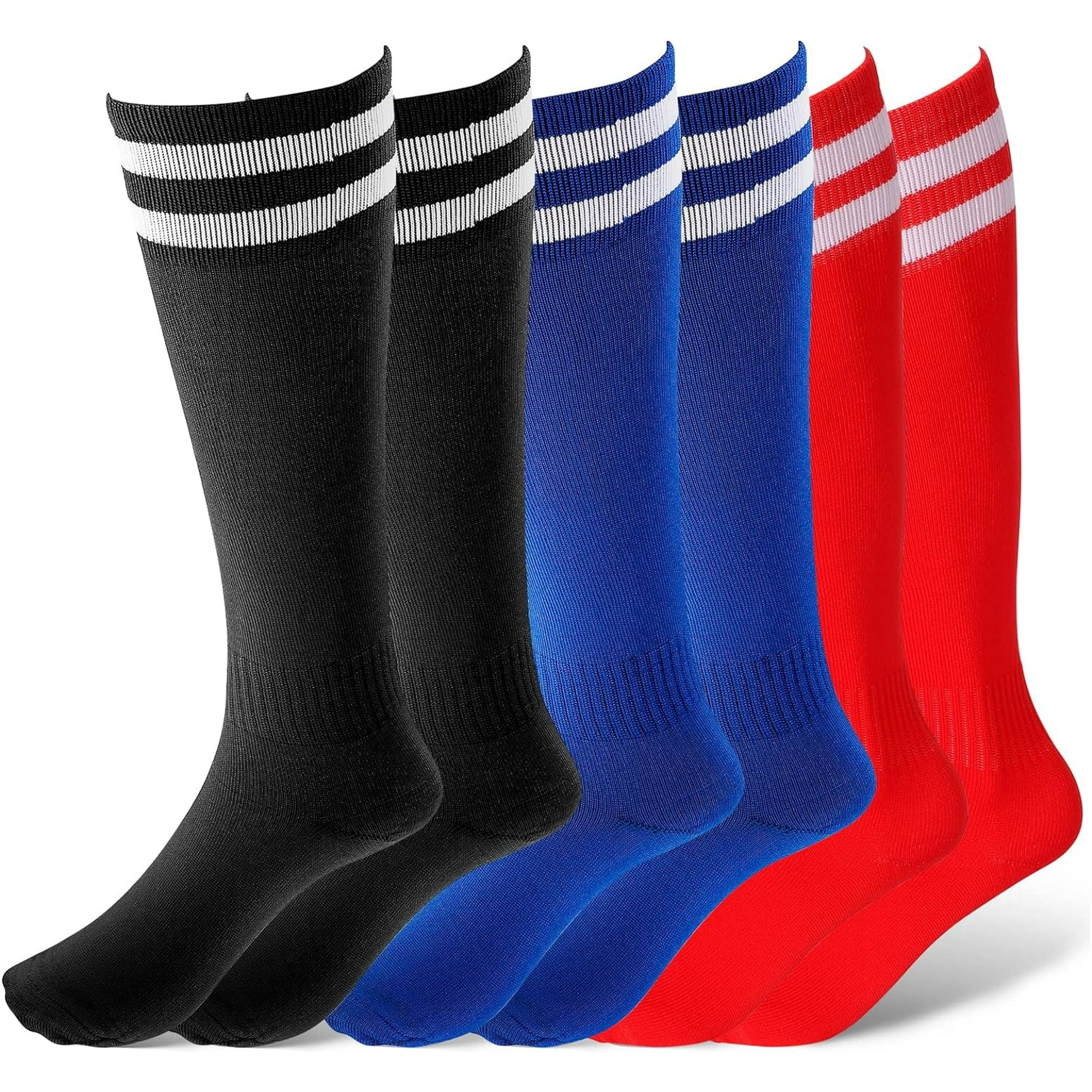 Click here for Ghsdfbb 3 Pairs Kids Football Socks Kids Soccer So... prices