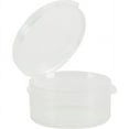 Plastic Cosmetic Flip Top Containers, 1.625 x 0.73 inches, 12 Pieces ...