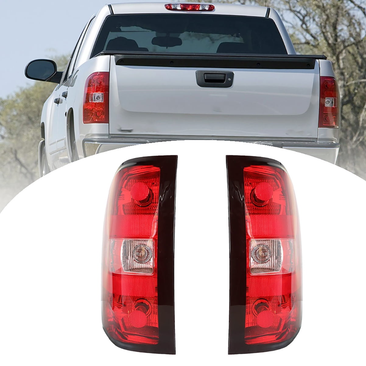 GMC Sierra / Chevrolet Silverado 1500 2500 3500 2007-2014 Rear Tail ...