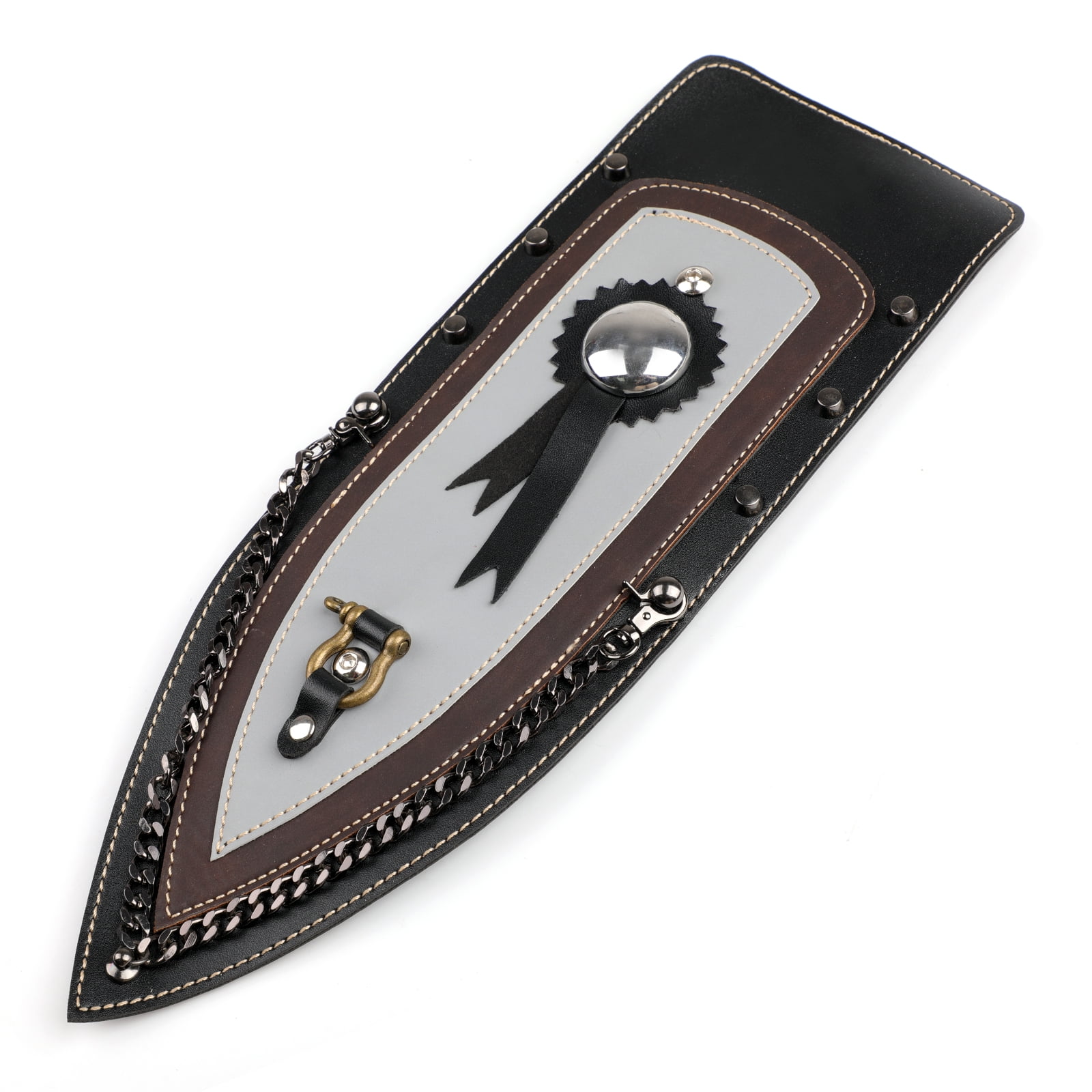 Tie Leather Plain Rear Fender Bib For 04-16 Harley Sportster Xl883 Solo ...