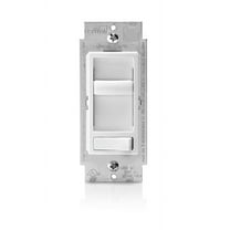 Decora R00-DSL06-1LM Universal Slide Dimmer, 1 P, 3 Way, White ...