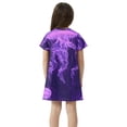 BZSMCE Short Sleeve dress Dress Casual Cotton Dresses-Jellyfish Pattern ...