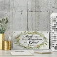 Bible Verse Seek First The Kingdom Of God Wood Sign Rustic Mathew 6 33 ...