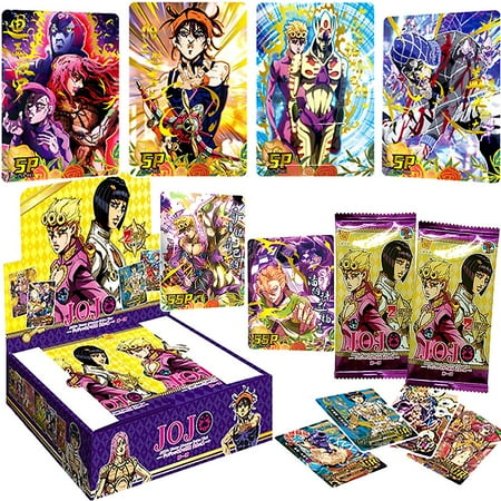 Booster 2022 Japanese Anime Jojo Bizarre Adventure Character Collection ...