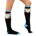 TeeHee Fun Novelty Cotton Knee High Socks for Junior and Women ...