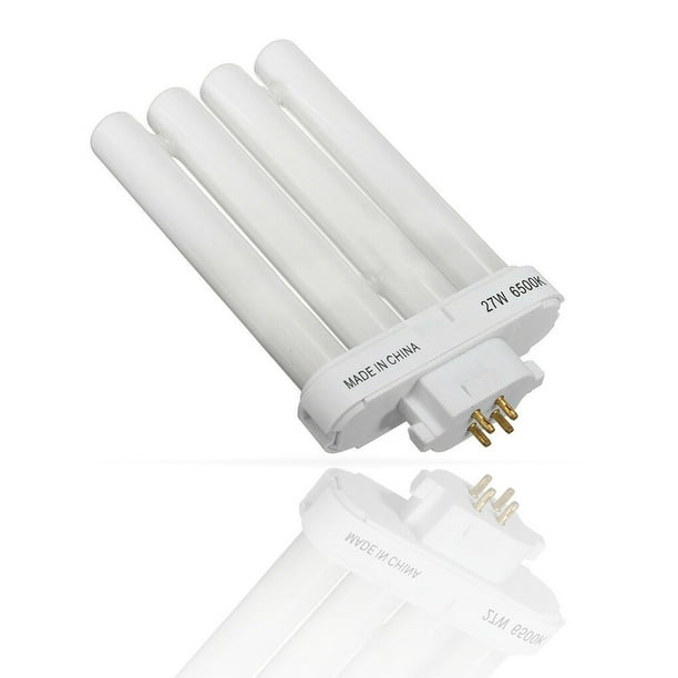 wolftale 6500K 27W 4-pin Quad Tube Energy Saving Compact Fluorescent ...