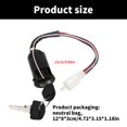 4 Pin Ignition Key 4 Wire for 50cc 70cc 90cc 110cc 125cc ATV Dirt Bike ...