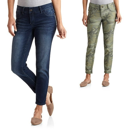 Women's Reversible Skinny Jean - Walmart.com