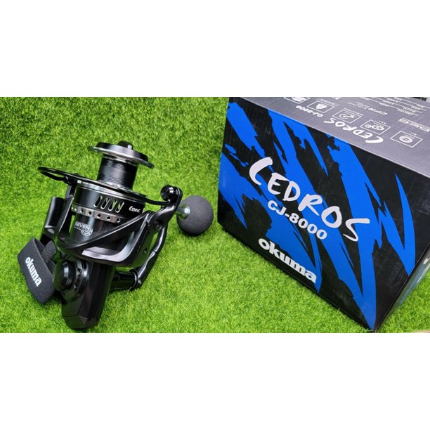 Okuma Cedros 8000 5.4:1 Left/Right Hand Fishing Spinning Reel - CJ-8000 ...