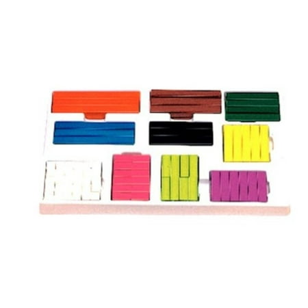 Learning Resources Cuisenaire Rods Multipack Wood, Set of 6 - Walmart.com