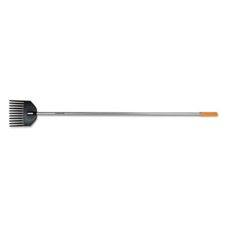 Fiskars Manufacturing 96615935J Shrub Rake 8 in. Head Handle - Black ...