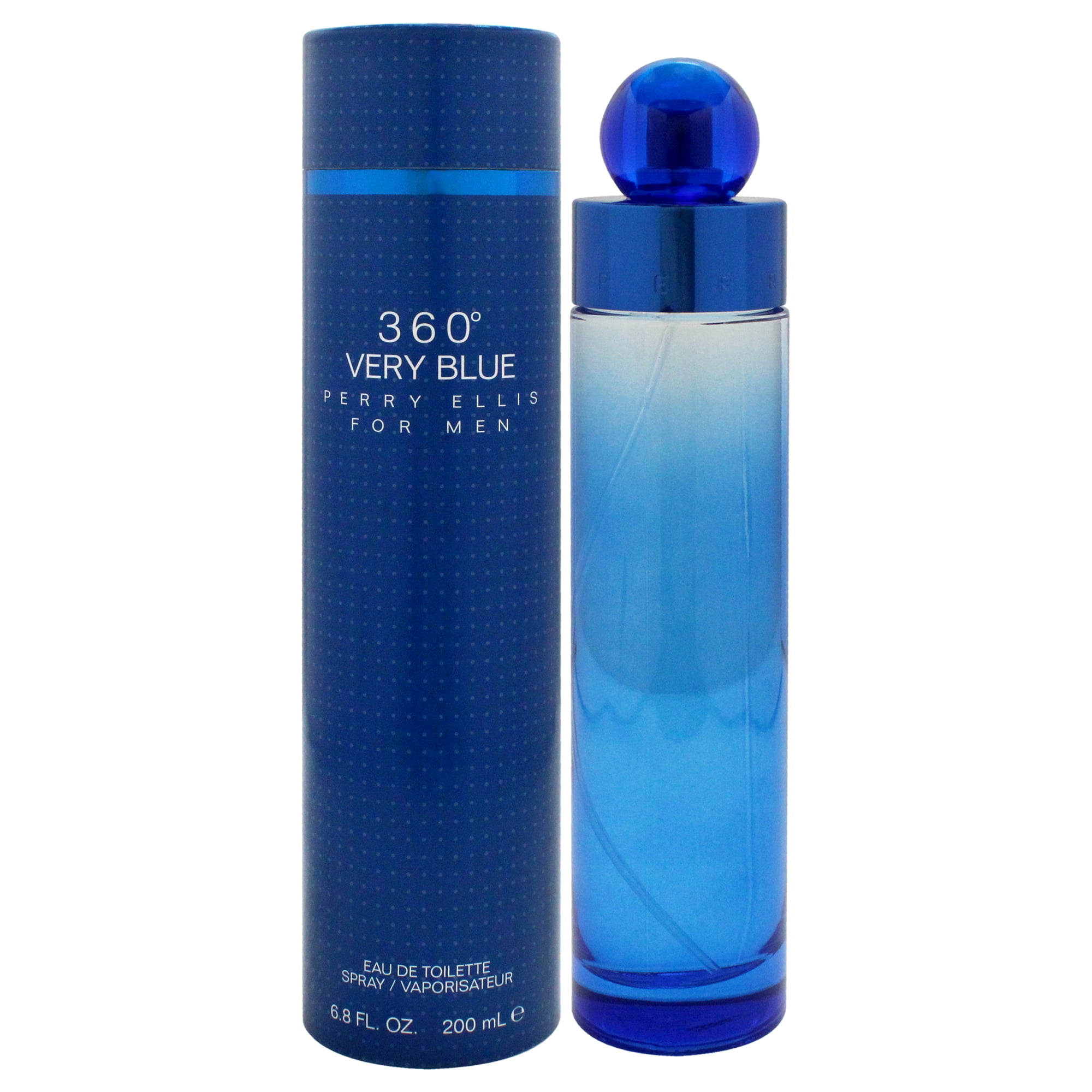 360 Very Blue de Perry Ellis para hombres - Spray EDT de 6.8 oz ...