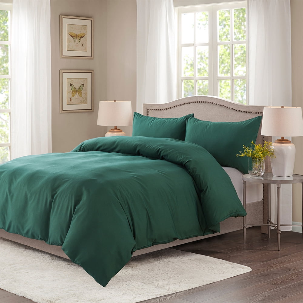 Travan Solid Color 3-Piece Duvet Cover Ultra Soft Microfiber Cover ...