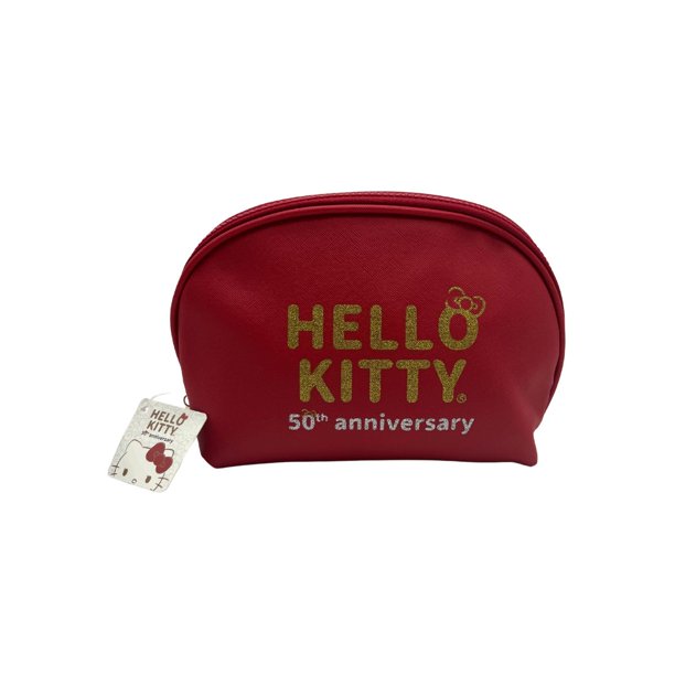 Cosmetiquera grande roja Hello Kitty 50 aniversario | Walmart en línea