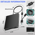 Floppy Disk Reader 3 5 Inch External Drive With Usb Type C Portable