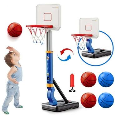 GoSports Splash Hoop ELITE, Deck-Mounted, Adjustable Inground Pool ...